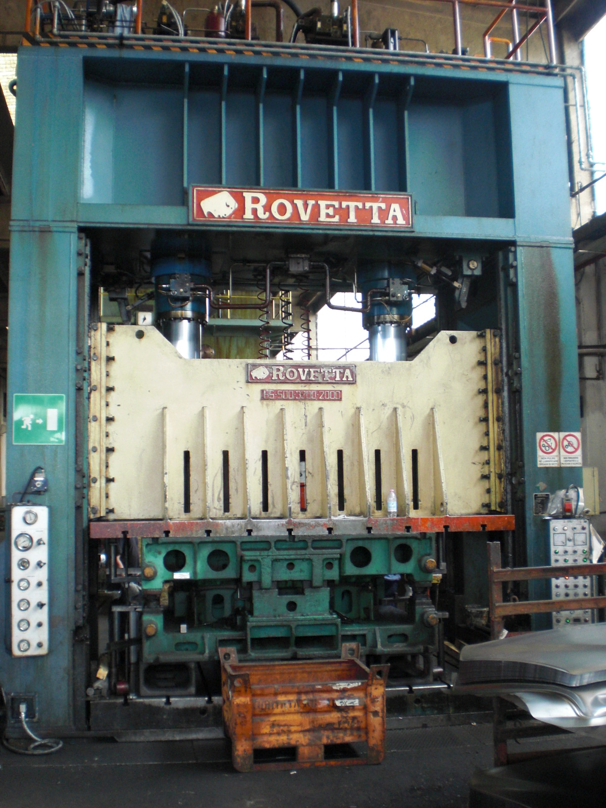 Pressa Rovetta 500 ton | SIDICOM GROUP S.R.L.