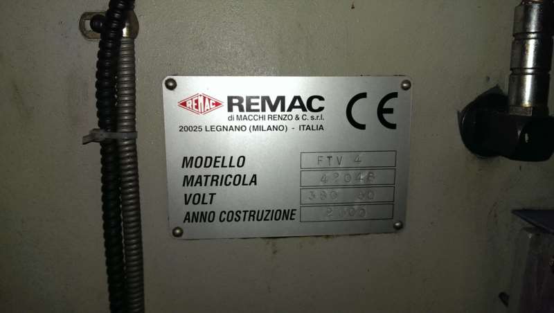 Fresatrice Remac | SIDICOM GROUP S.R.L.